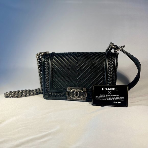 CHANEL | Bags | Chanel Hand Bag Original Box Certificate Of ...